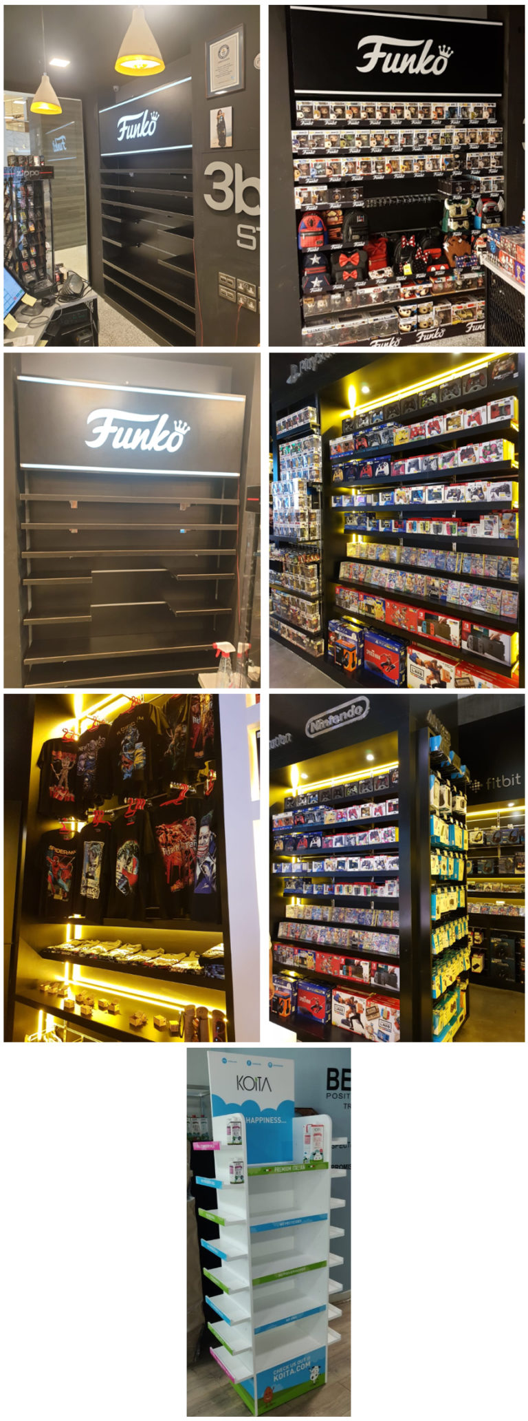 Display Stands – Benin Combined